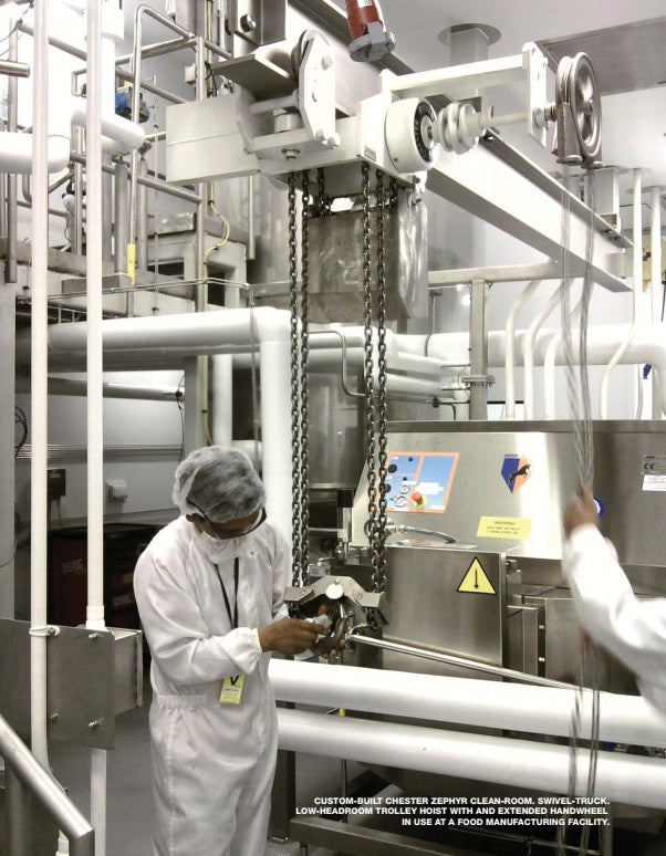 Pharmaceutical Bridge Cranes | Cleanroom Crane & Hoist Systems