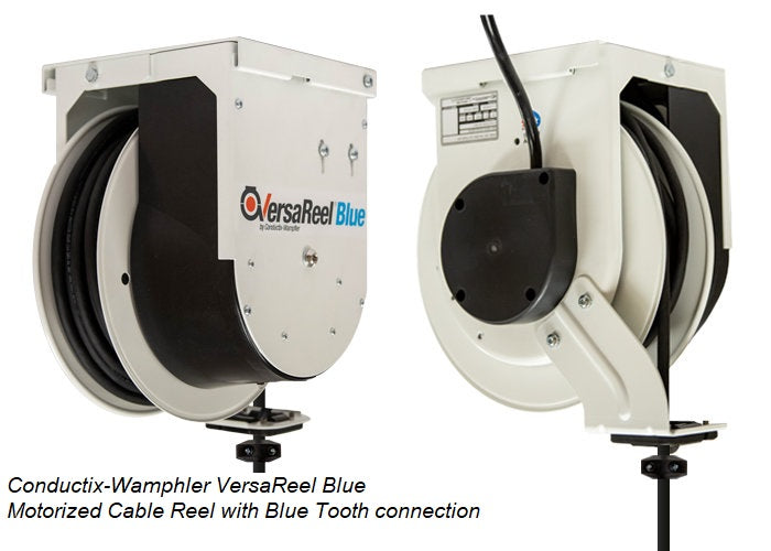 Conductix Retractable Cable Reels | Bridge Crane Electrification
