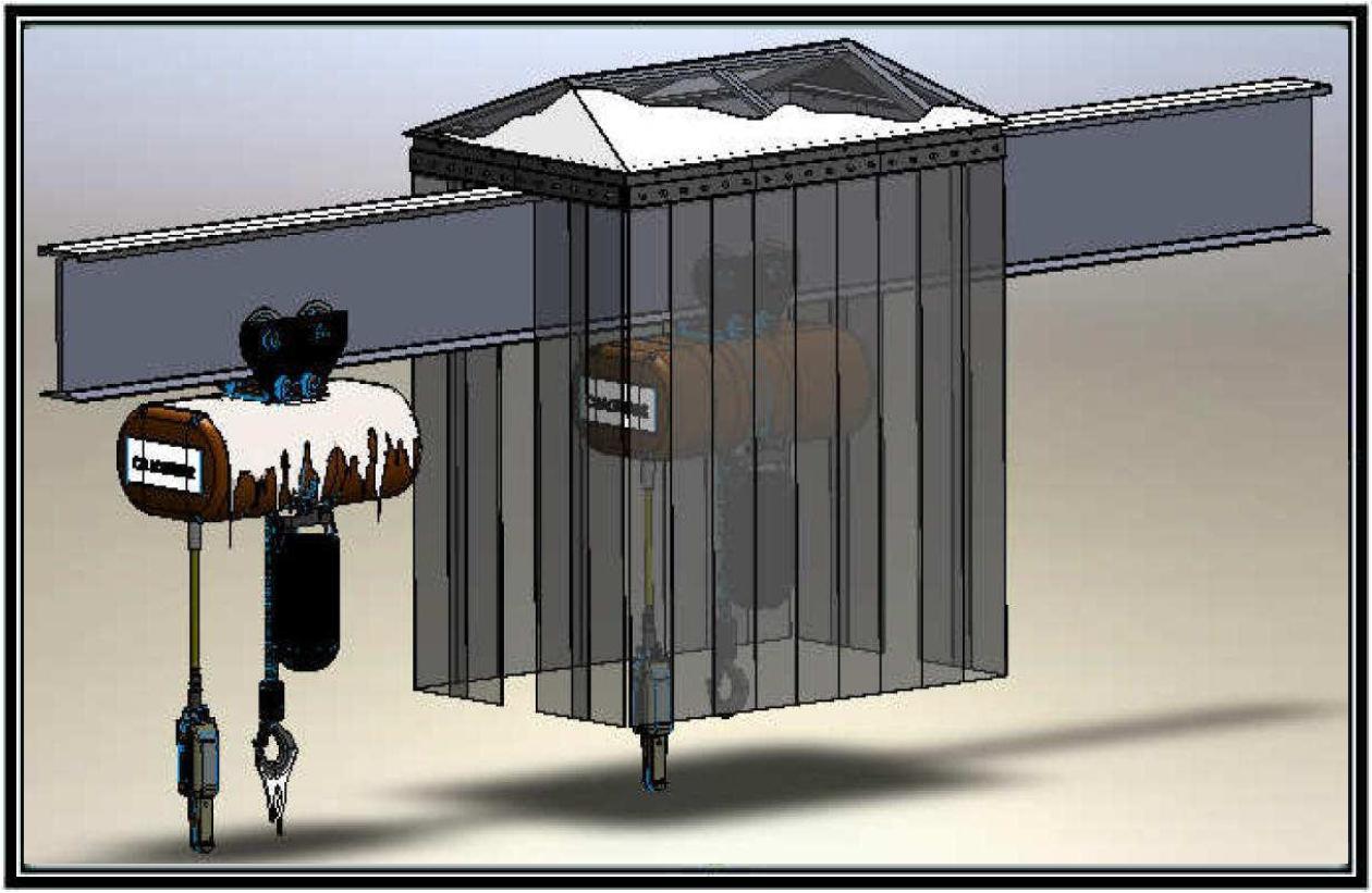 Outdoor Hoisting Equipment | Outdoor Hoist Shelter | Shupper-Brickle ...