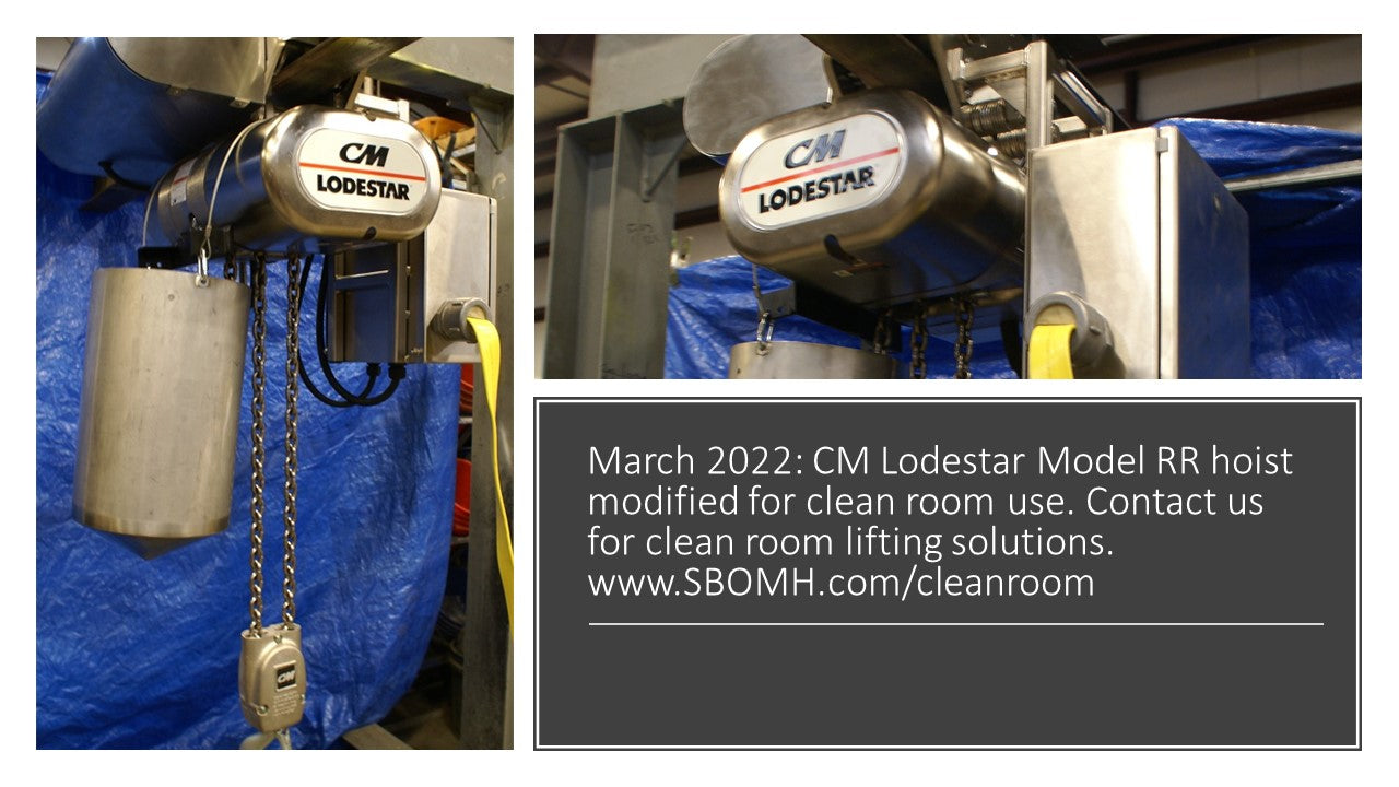 Pharmaceutical Bridge Cranes | Cleanroom Crane & Hoist Systems ...